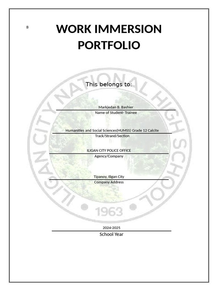 Bashier Portfolio2025 | PDF | Job Interview | Conflict Resolution