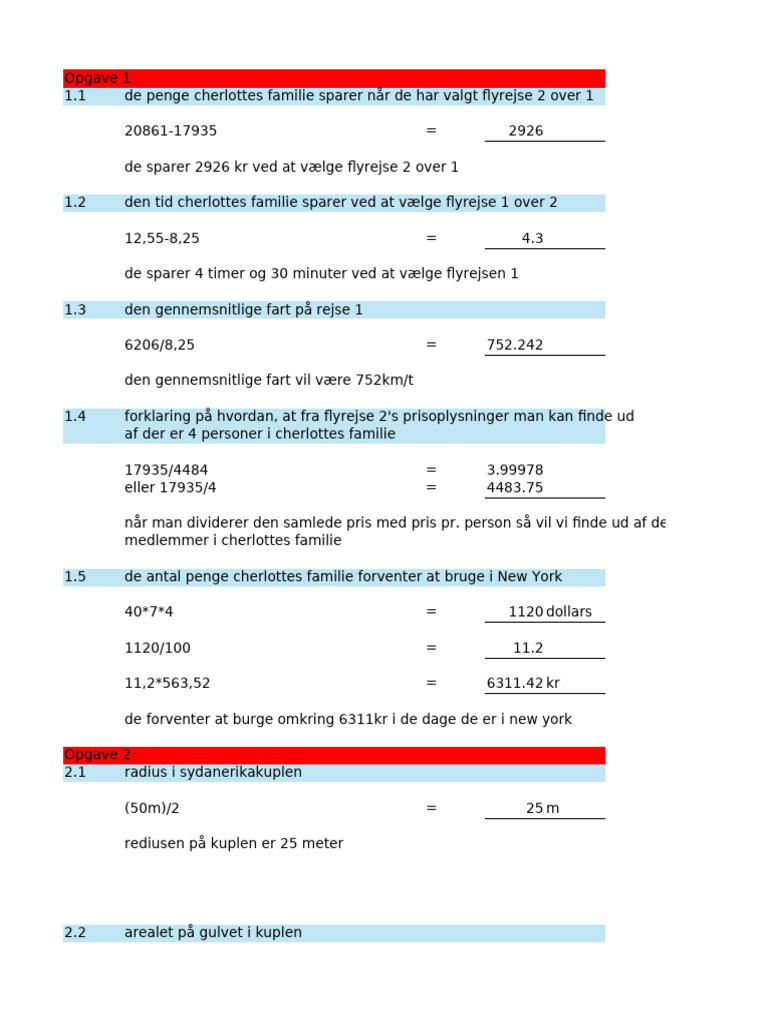 Problemregning - 08-01-24 | PDF