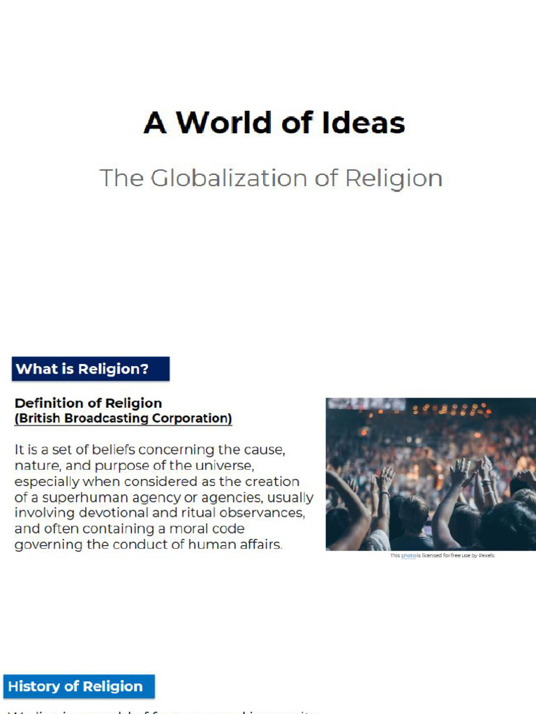 GLOBALIZATION-OF-RELIGION.pptx | PDF