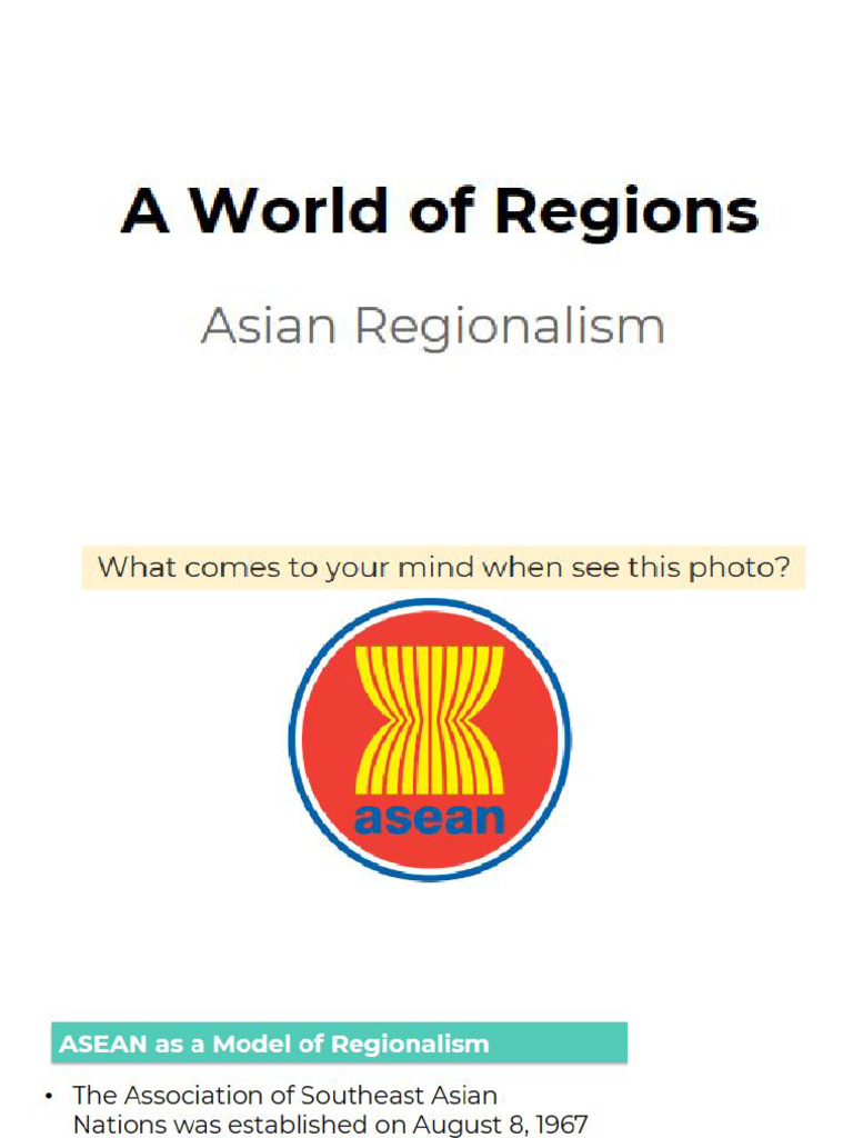 5 Asian-Regionalization | PDF