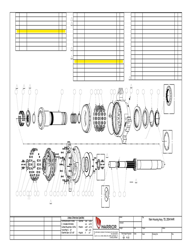 Top Drive Quill Installation Guide | PDF | Screw | Metalworking