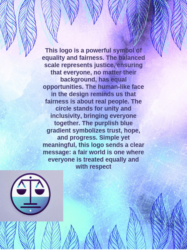 Logo of Equality and Fairness | PDF
