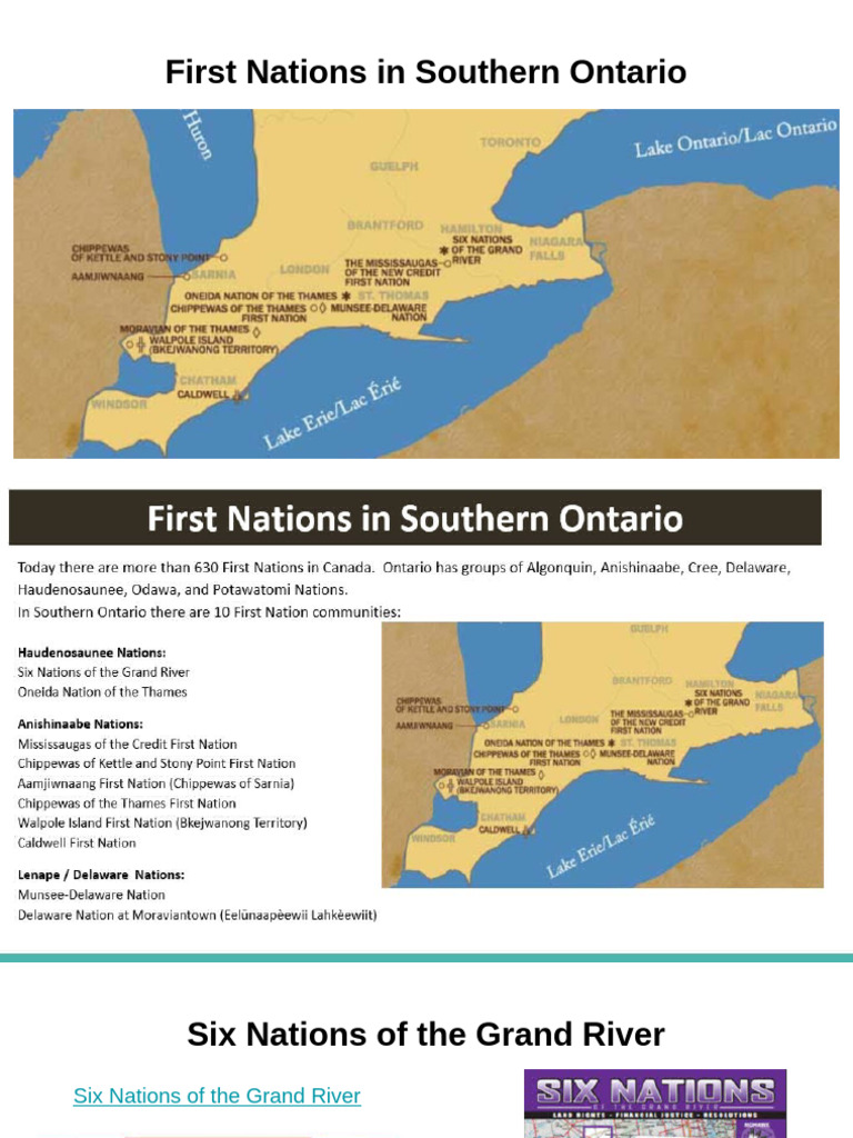 First Nations in Southern Ontario (2024) | PDF