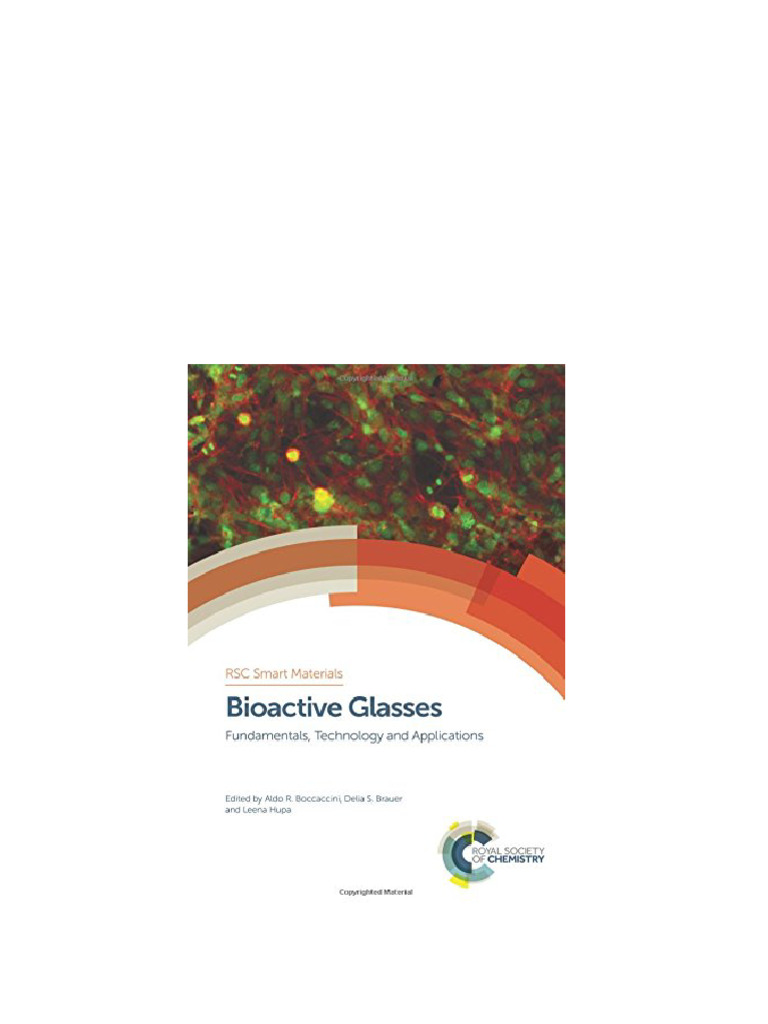 Bioactive Glasses Fundamentals Technology And Applications Aldo R