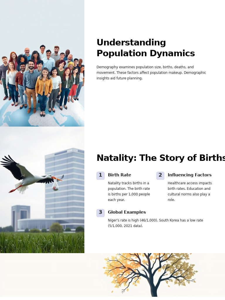 Understanding Population Dynamics | PDF | Birth Rate | Demography