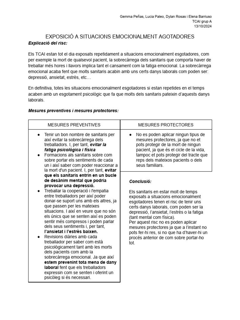 Treball FOL - Elena Barriuso | PDF