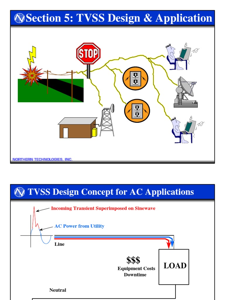Section 5: TVSS Design & Application | PDF | Coaxial Cable | Series And ...