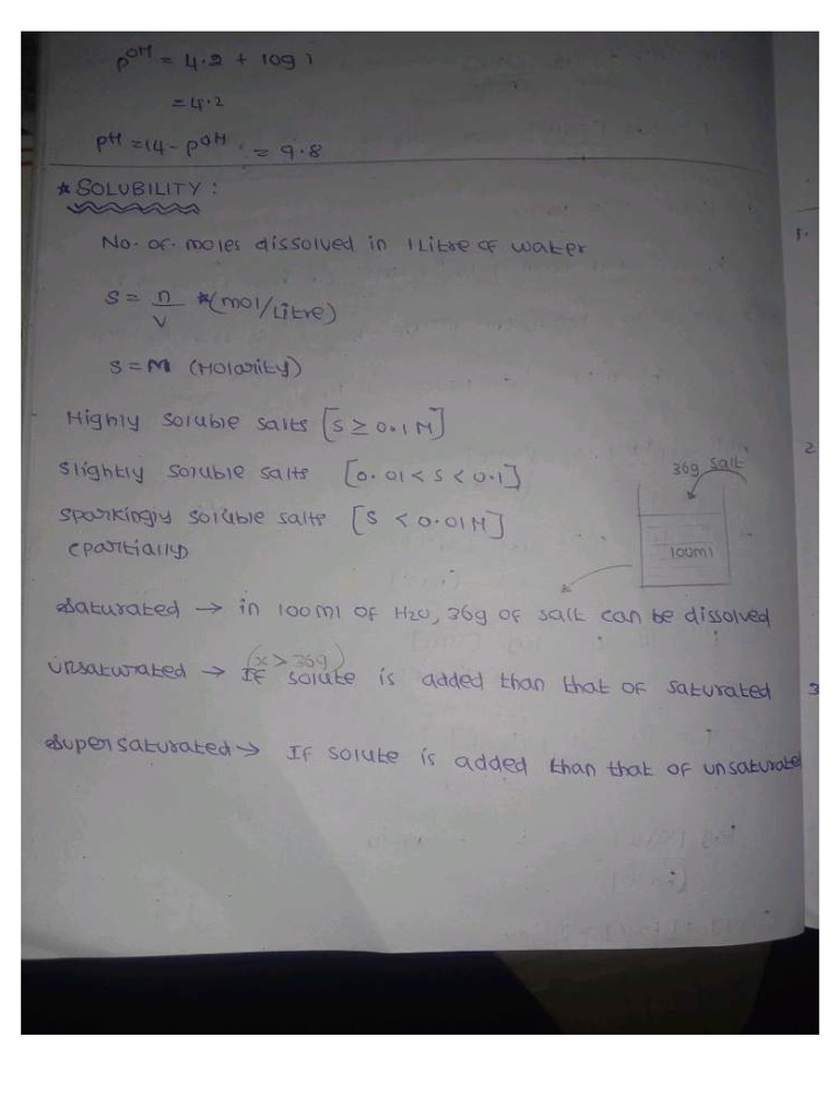 Ionic Equilibrium Solubility | PDF