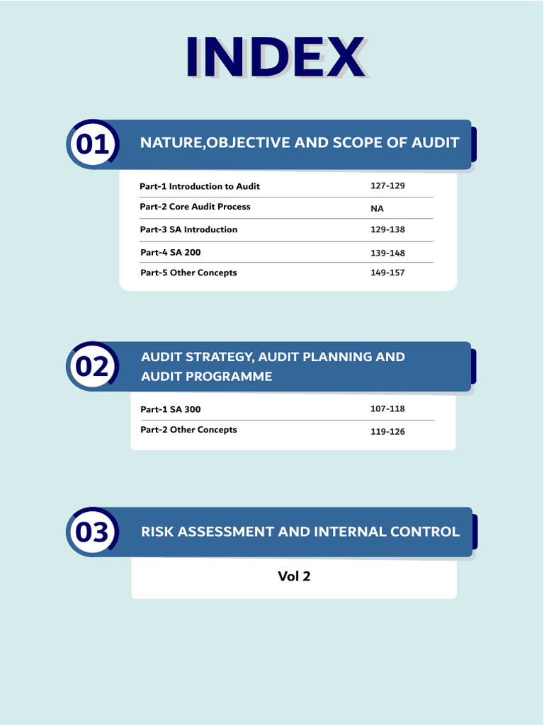 Vol 1 Handwritten Notes CA Inter Audit CA Ravi Taori | PDF | Audit ...