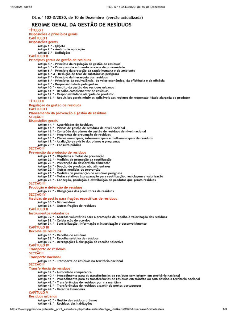 RGGR_2024 | PDF | Desperdício | União Europeia