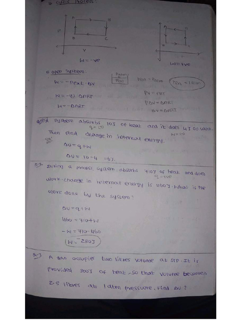 Work Done Problems | PDF