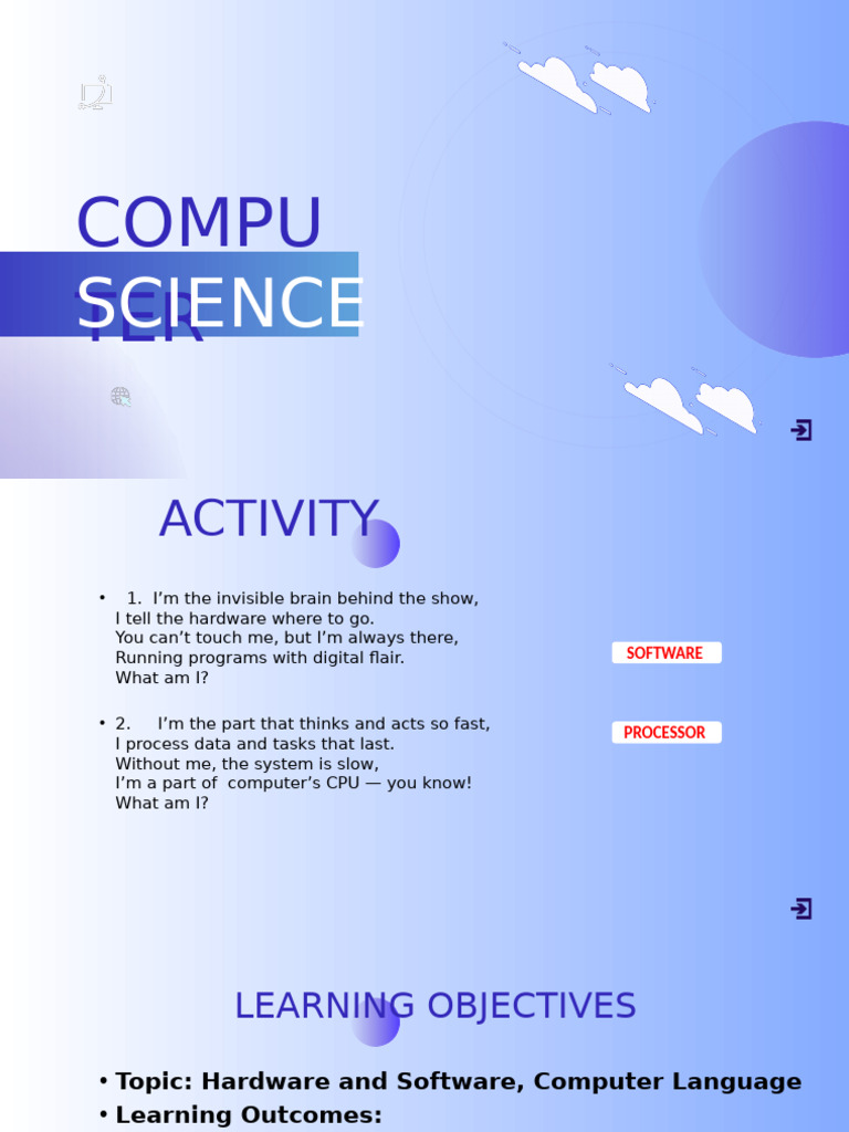 Understanding Hardware and Software Basics | PDF | Computer Hardware ...