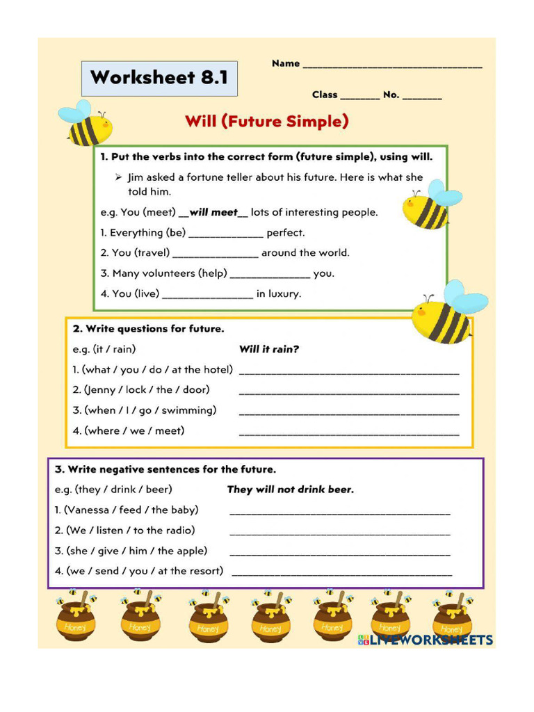 Worksheet - English Grade 5 | PDF