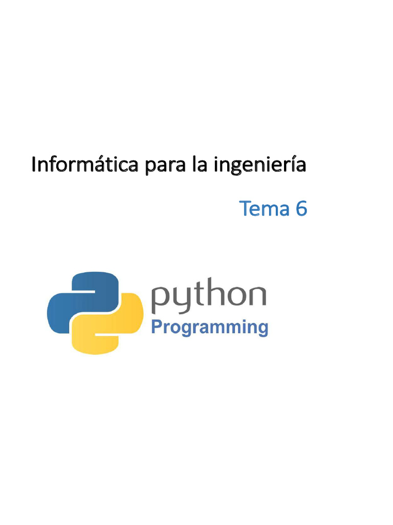 Teo-T6-Matrices. Secuencia III | PDF | Matriz (Matemáticas) | Programación de computadoras