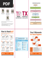 5 Moments for Hand Hygiene Poster | PDF | Health Sciences | Medicine