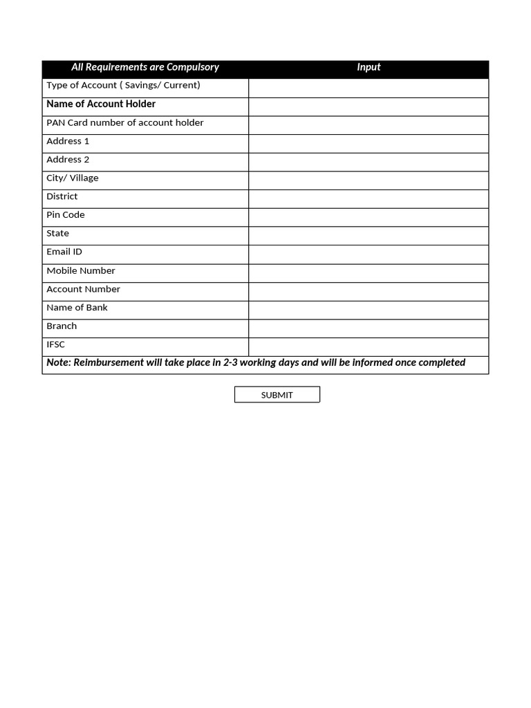 Associate Account Details | PDF