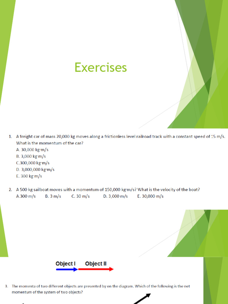 Exercises On Mechanics | PDF