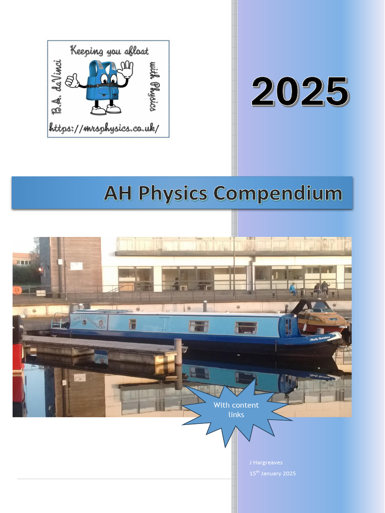 Advanced Higher Physics Data Sheet | PDF | Torque | Motion (Physics)