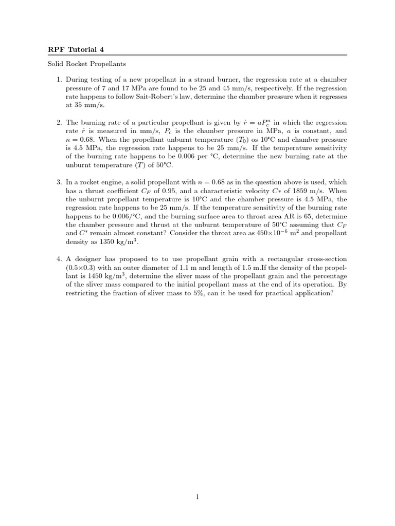 RPF Tutorial 4 | PDF