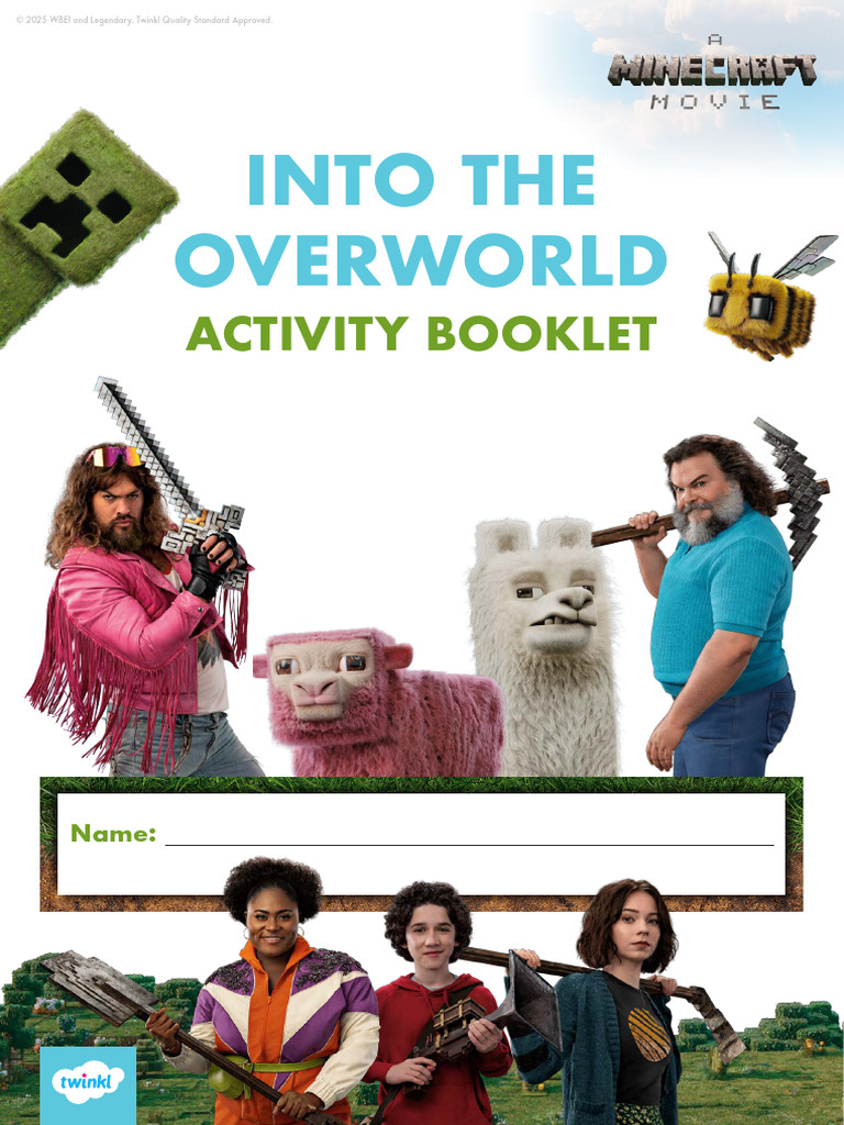 Minecraft Movie Activity Book | PDF