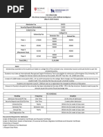 UM Tuition Fees for 2025/2026 | PDF | Science