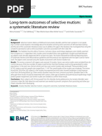 Selective Mutism Questionnaire (SMQ) Guide | PDF | Behavioural Sciences ...