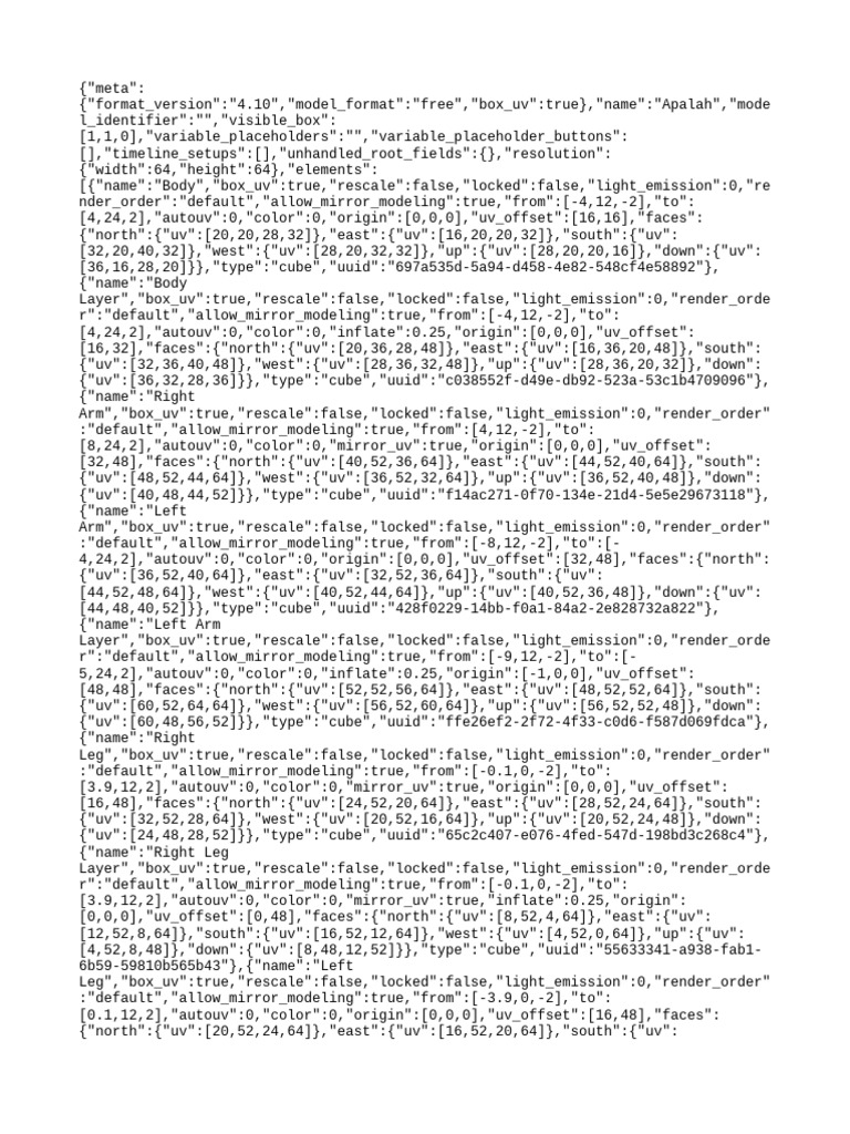 The Invidians Katanas - Bbmodel | PDF