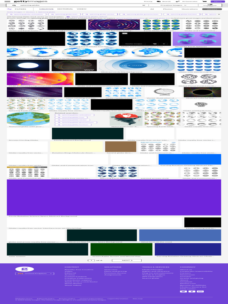 350 Spinning Globe High Res Vector Graphics - Getty Images Spinning ...