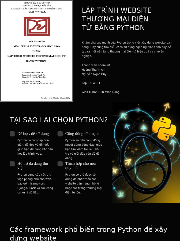 CS466E DA Nhom20 PowerPoint | PDF