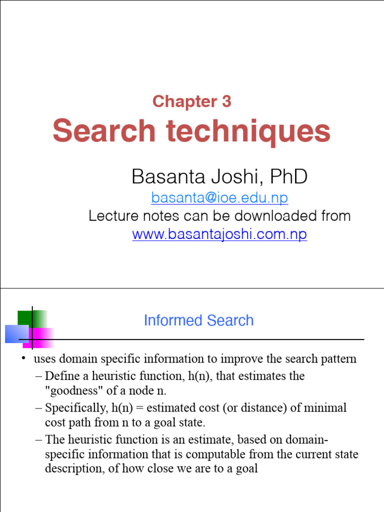 Chapter3b Artificial Intelligence Pdf