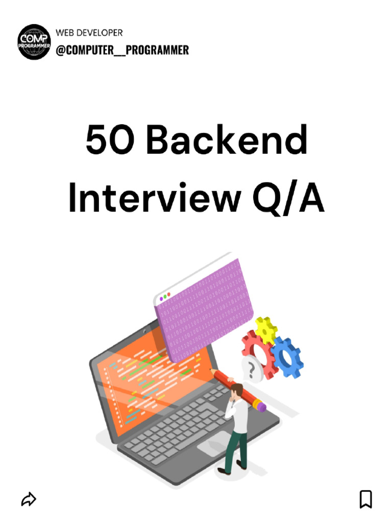 100 Backend Interview Questions | PDF