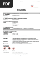 International Thinner Safety Data Sheet | PDF | Safety | Occupational ...
