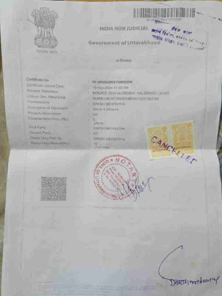 Affidavit 3 11zon | PDF