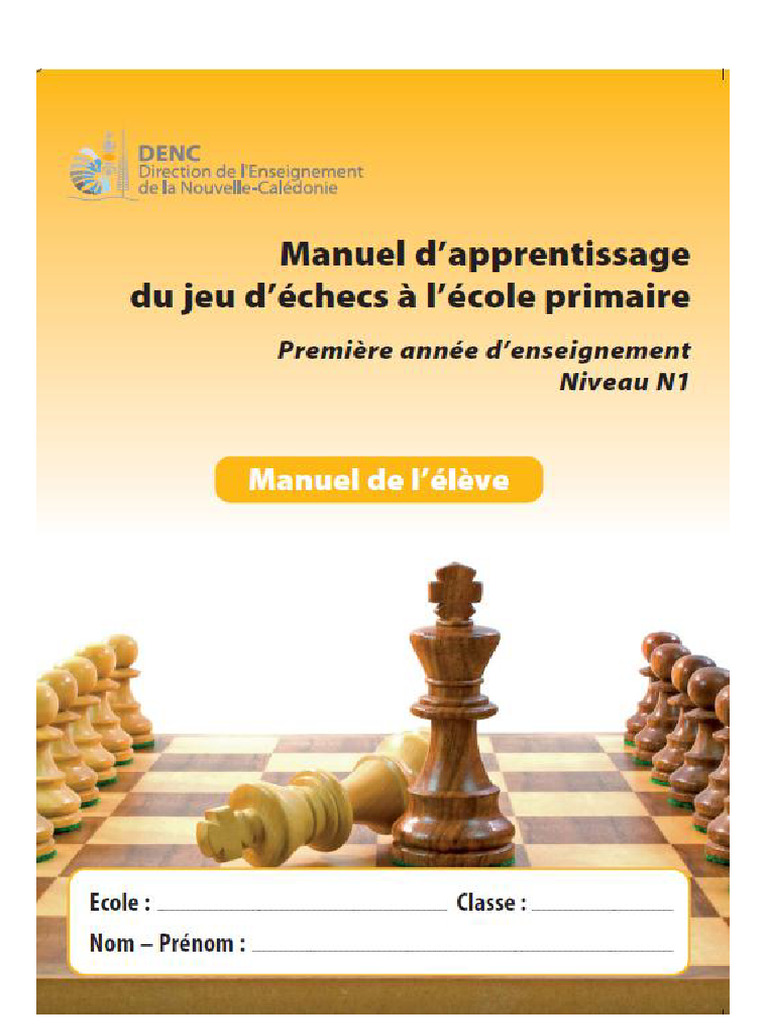 Jeu Echecs | PDF