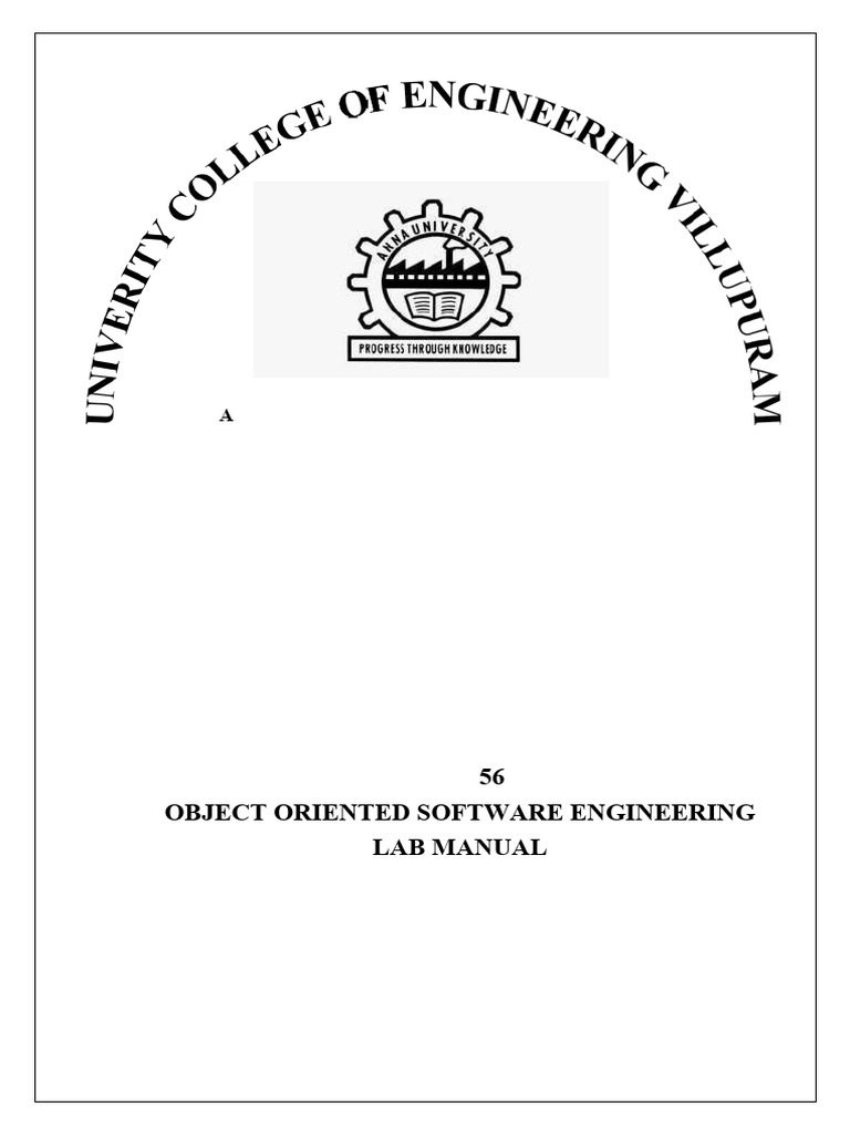 CCS356-OOSE Lab Manual New | PDF | Use Case | Unified Modeling Language