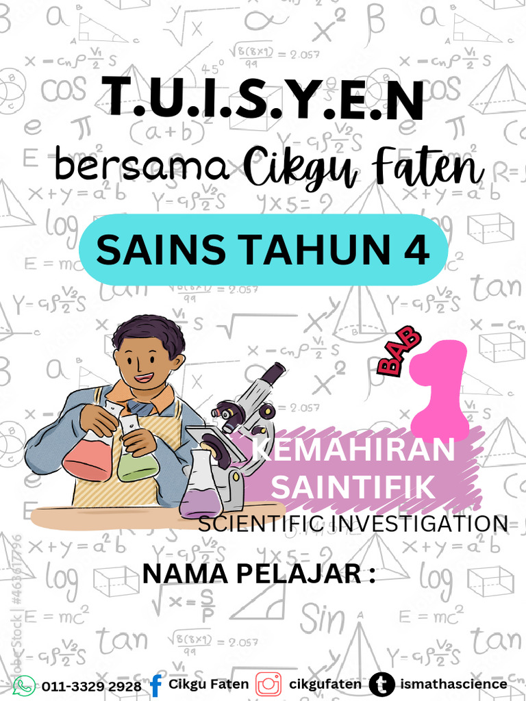 Bab 1 Nota Cikgu | PDF