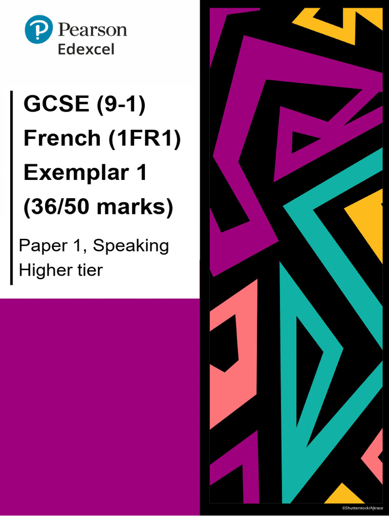 2024 Pearson Edexcel GCSE French (9-1) - Speaking Higher - Video ...