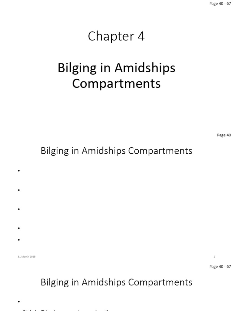 Chapter 4 Bilging Amidships PRESENTATION | PDF | Heavy Industry ...