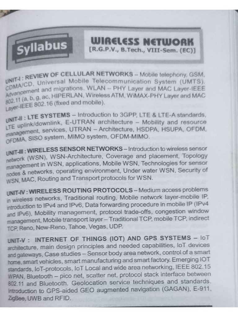 Wireless Network | PDF