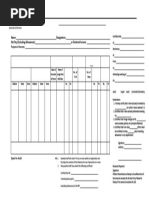 TA Bill Format | PDF