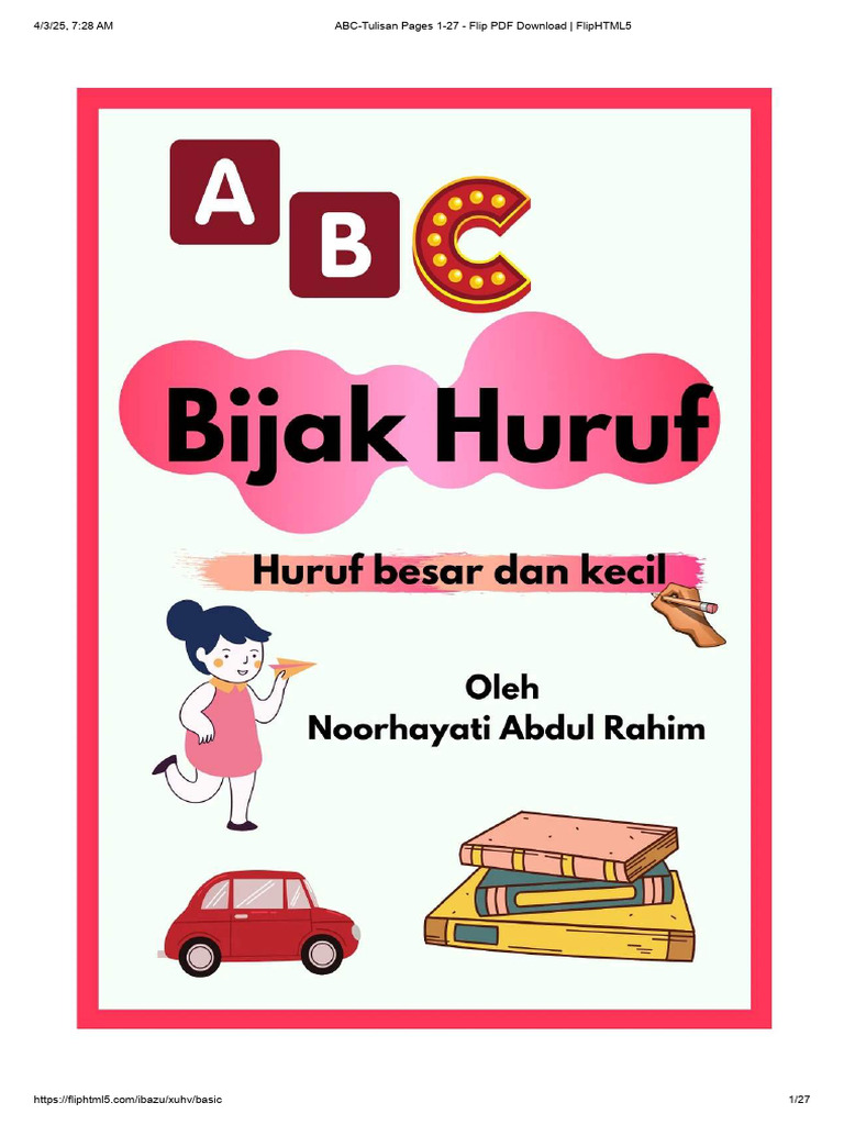 ABC Tulisan Pages 1 27 Flip PDF Download - FlipHTML5 | PDF
