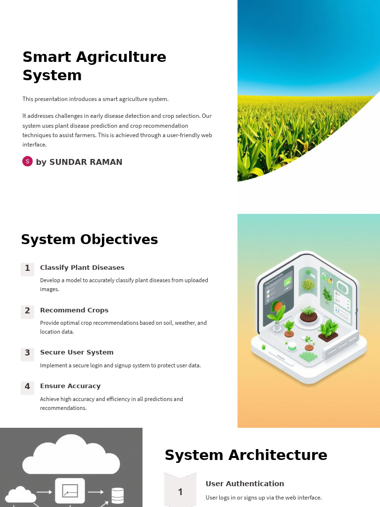 Smart Agriculture System[1] | PDF | User (Computing) | Web Application