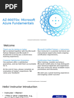 John Savill's AZ-900 Azure Fundamentals Certification Course Handout | PDF | Microsoft Azure ...