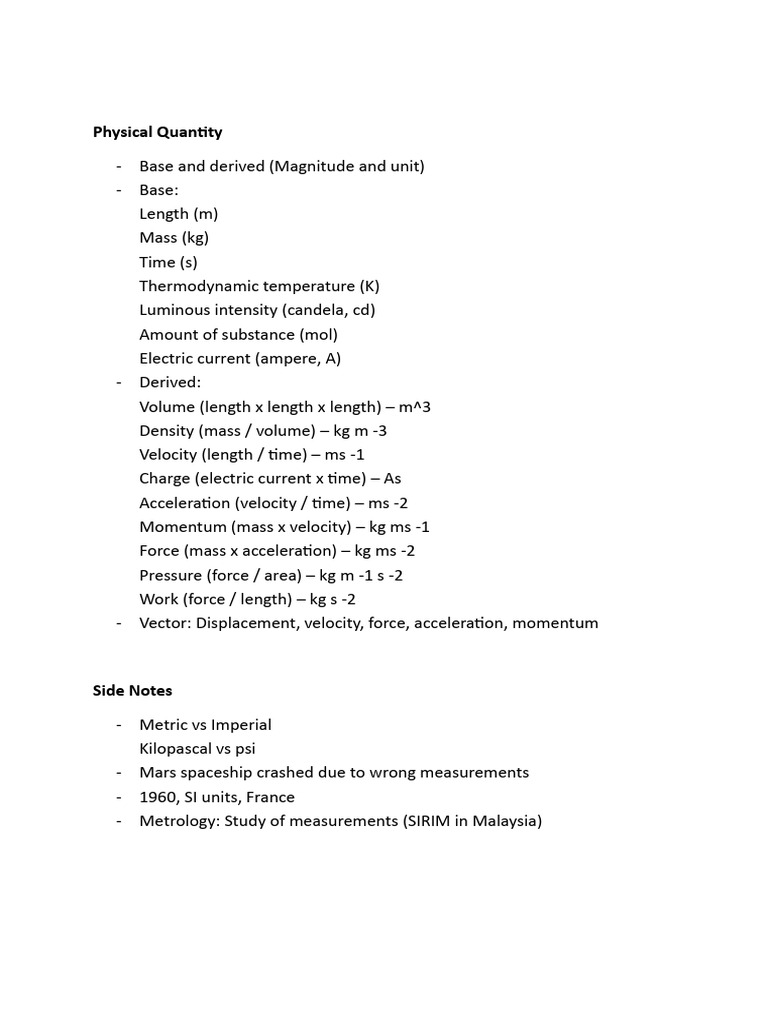 Physics F4 Chapter 1 | PDF