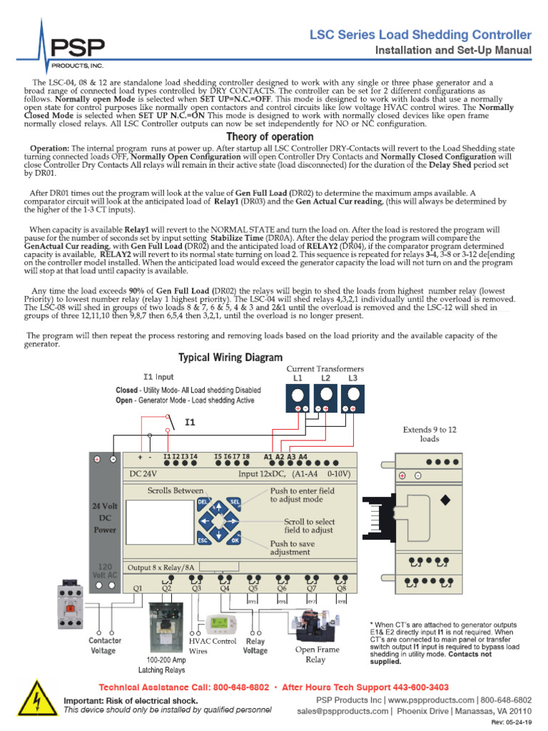 LSC Series Install Sheet | PDF