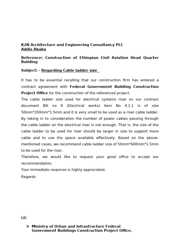 K2N Architecture and Engineering Consultancy PLC | PDF