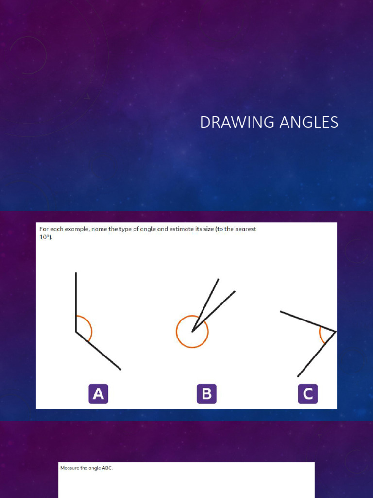 Angle Drawing Techniques | PDF