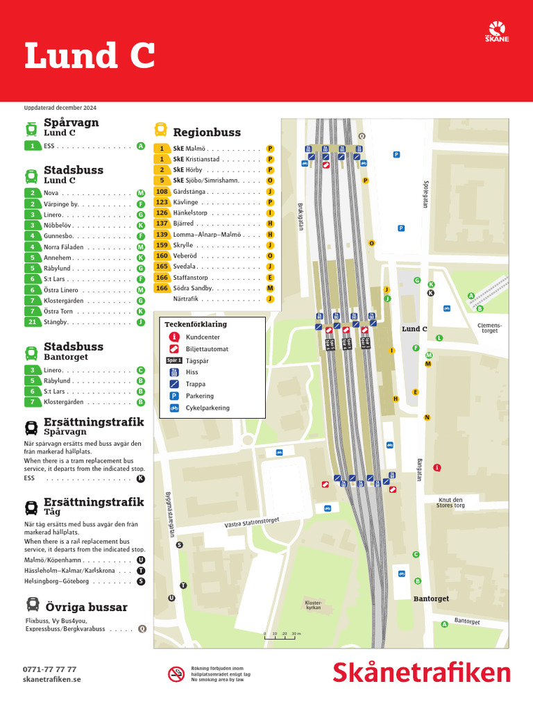 Lundc Terminalkarta A3 | PDF