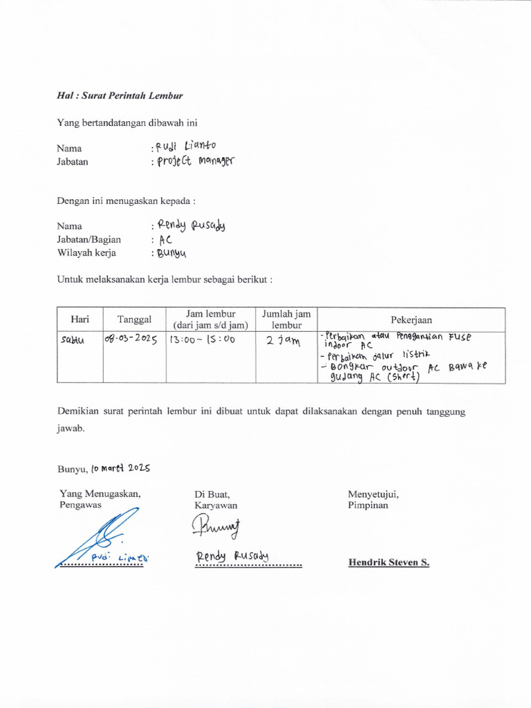 Lemburan Tim AC 1 | PDF