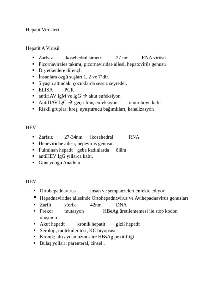 MİKROP Notlar | PDF